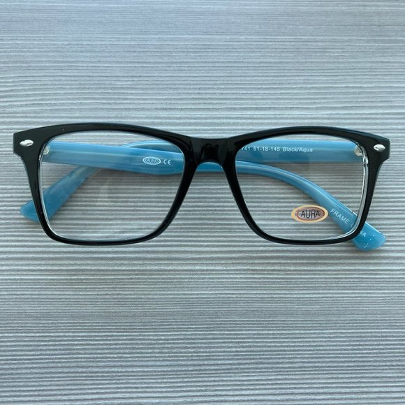 Aura | Accessories | Aura Eyewear Glasses Au741 Blackagua | Poshmark